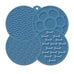 4-Section Suction Silicone Lick Mat – WOOFELITE